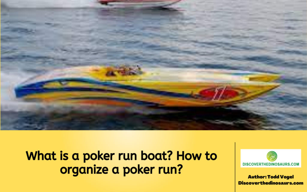 What is a poker run boat? How to organize a poker run? - Outdoor Discovery